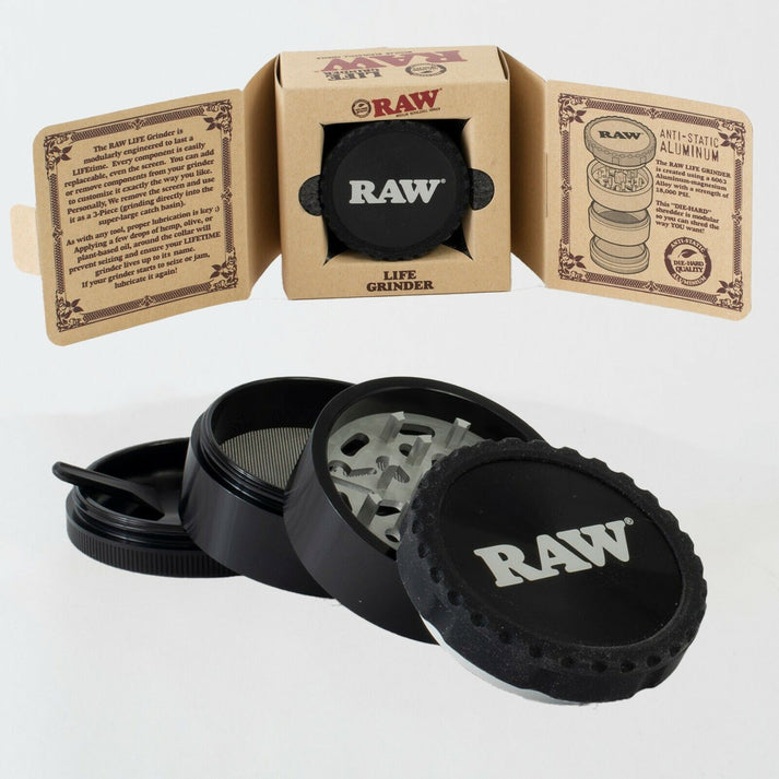 Raw Life Grinder – LALA LAND SMOKE SHOP